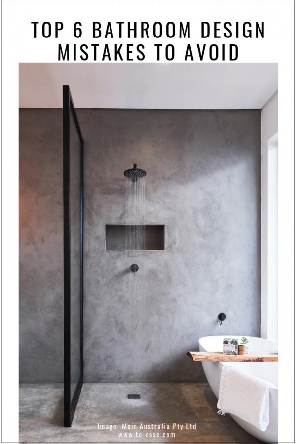 Top 6 Bathroom Design Mistakes To Avoid - Velvet Karatzas Interiors Atelier